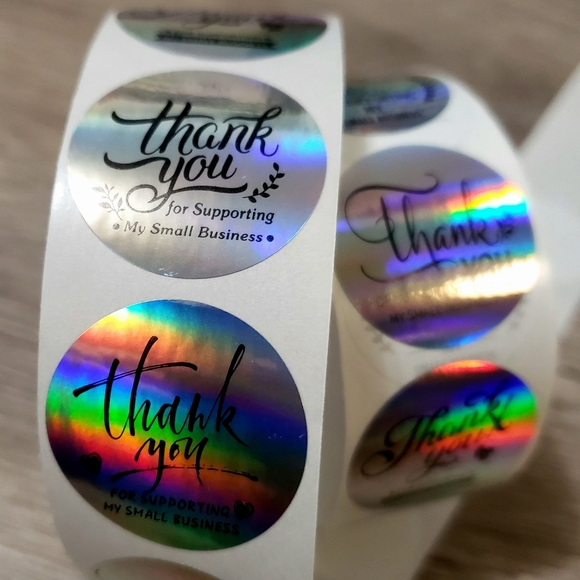 Party Supplies | New 2 White Sheer Organza Bags And 30 Thank You ...